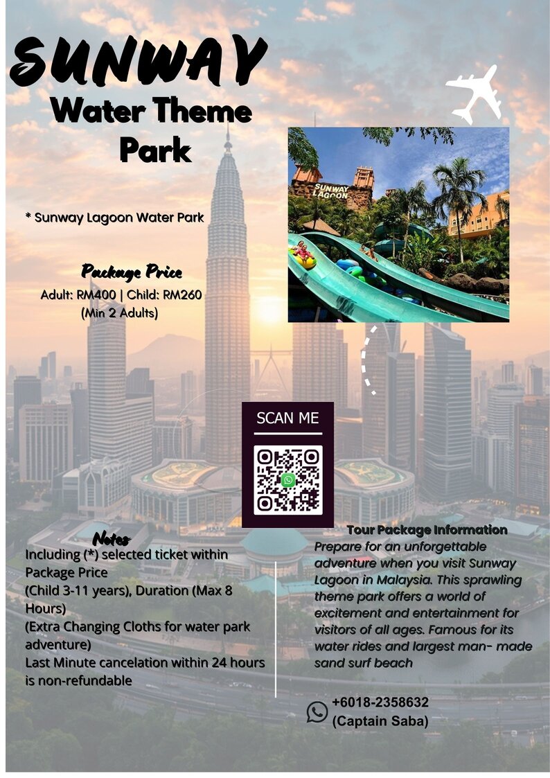 Sunway Lagoon Water Theme Park Tour - Captain Adventures Tours & Travels